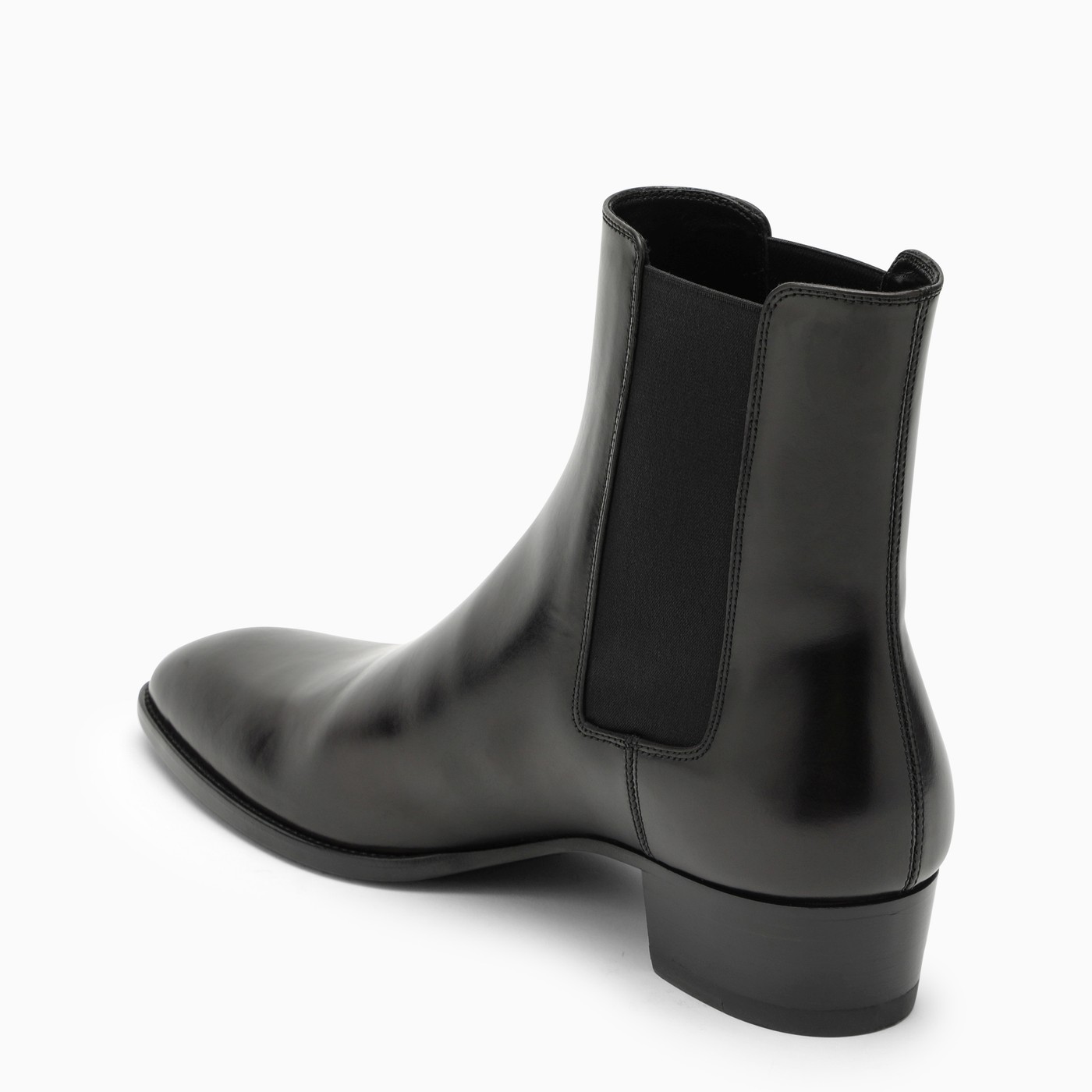 Saint Laurent Brown leather Chelsea Wyatt boots | TheDoubleF