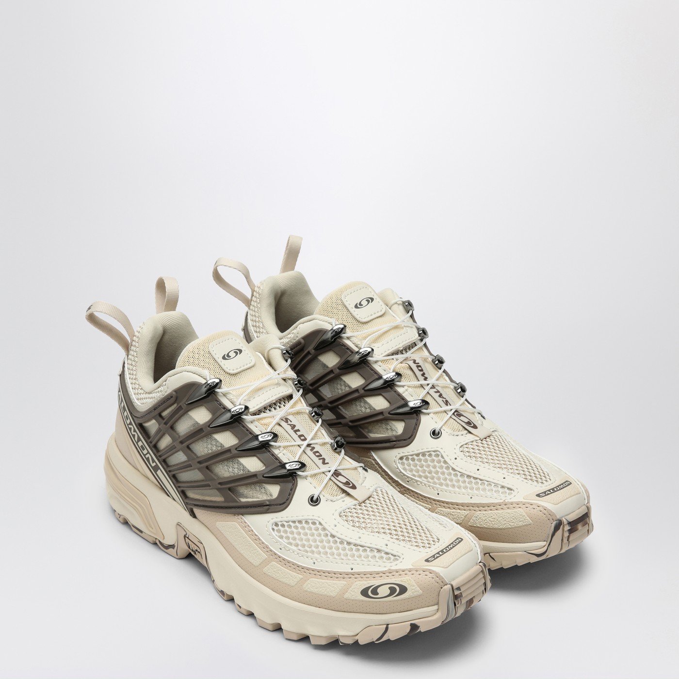 SALOMON Sneakers ACS Pro Desert Milk/Cement/Falcon | TheDoubleF