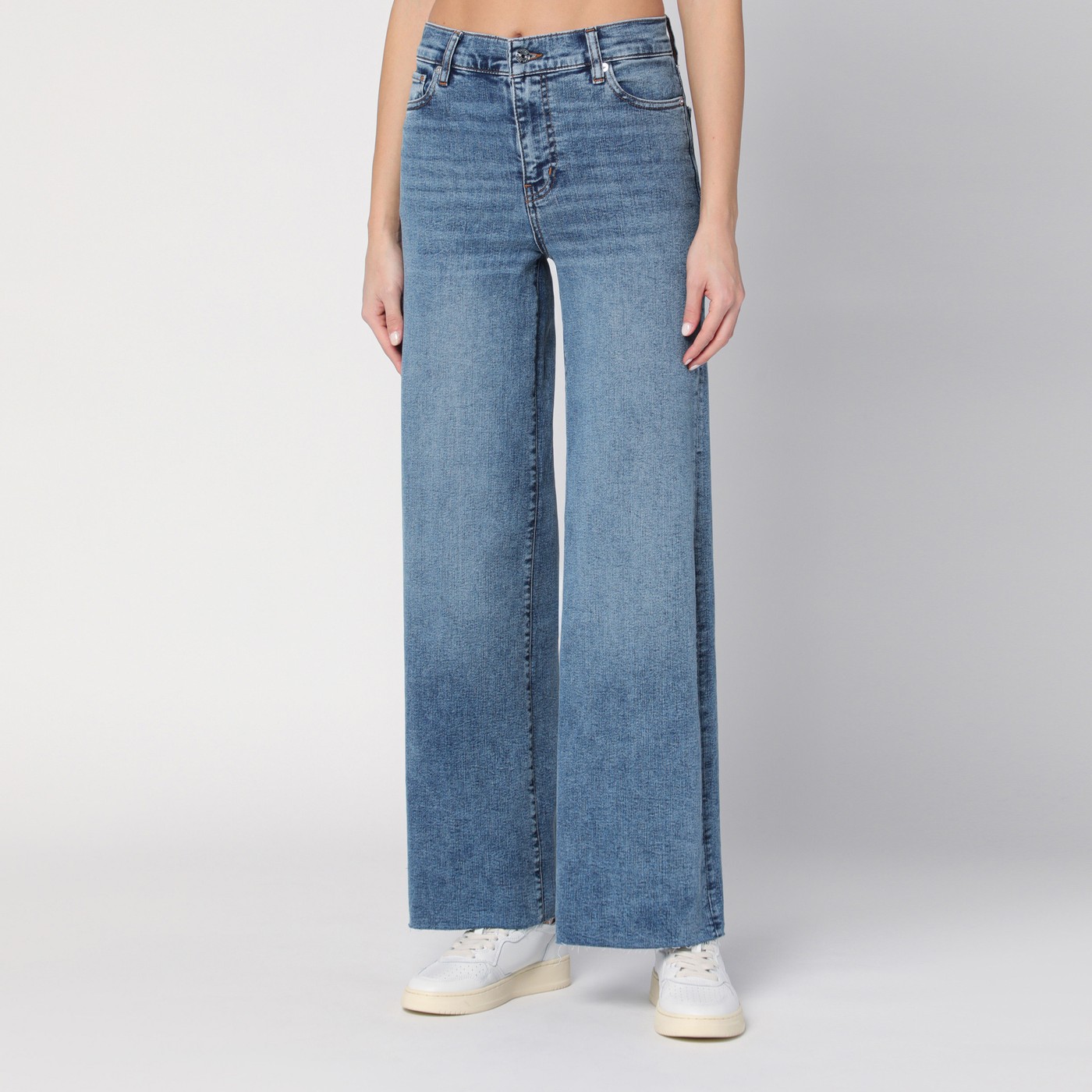 Frame Blue jeans in super stretch denim | TheDoubleF