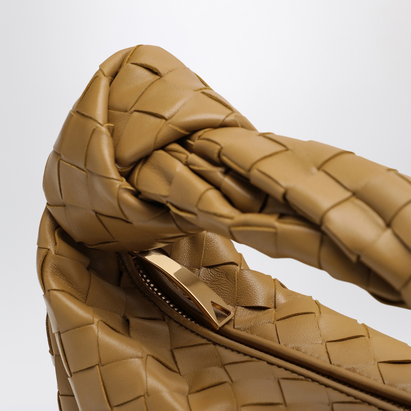 Bottega Veneta Dark Praline Mini Jodie bag | TheDoubleF