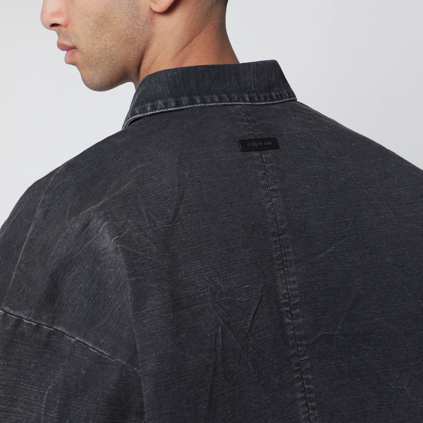 Fear of God Black faded canvas jacket | TheDoubleF