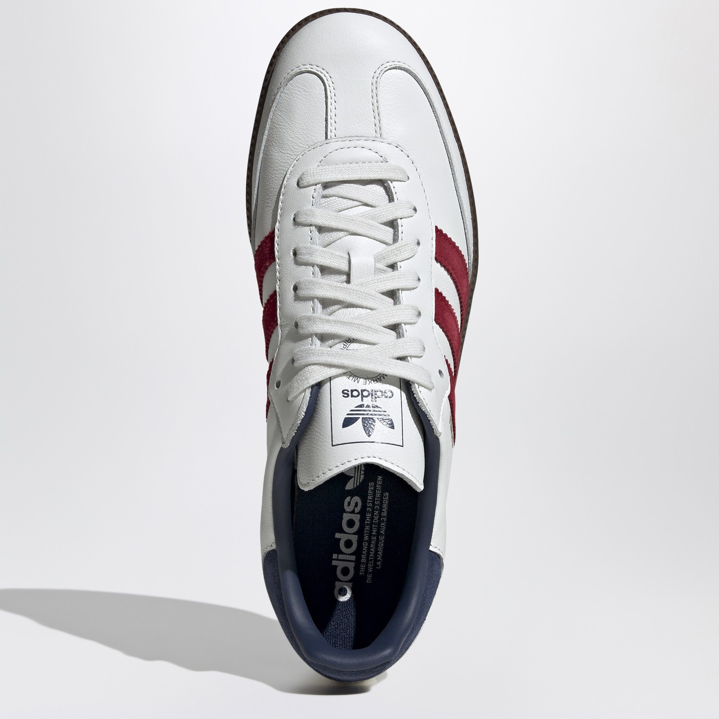 adidas Originals Samba OG white/red/blue sneaker | TheDoubleF