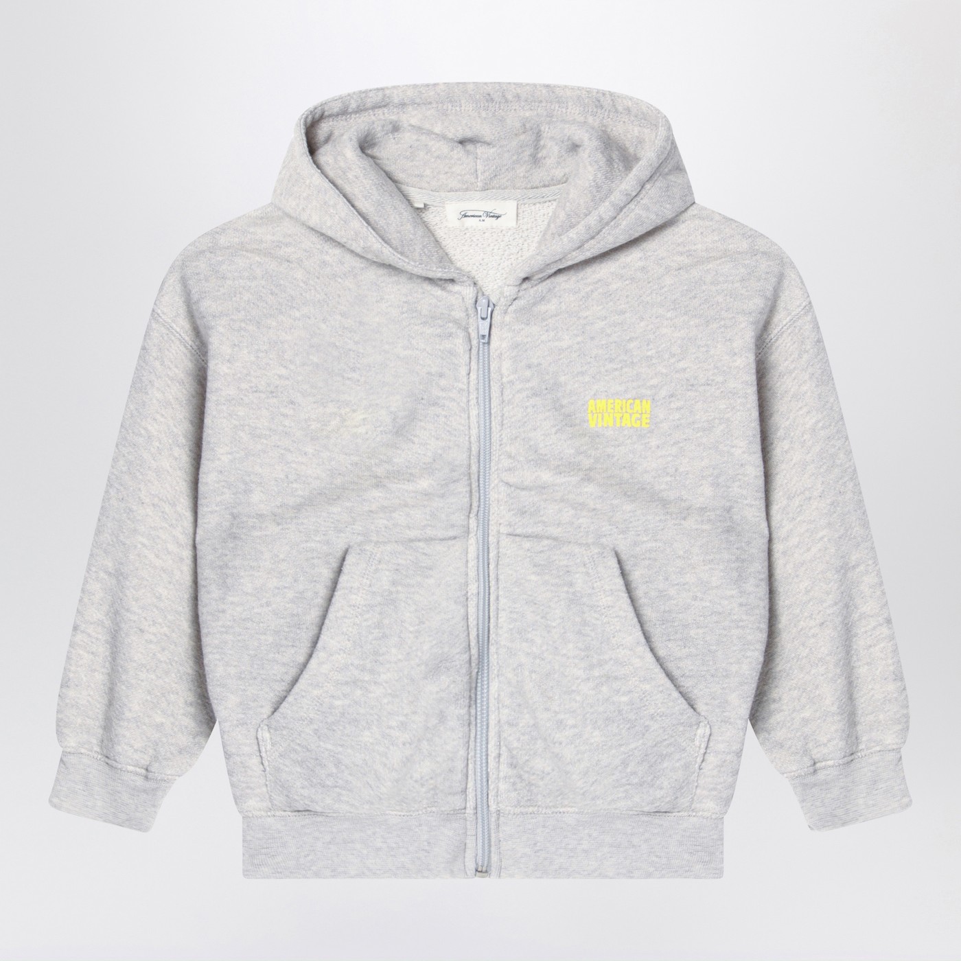American Vintage Grey cotton Kodytown sweatshirt | TheDoubleF