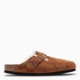 Birkenstock Boston tan-coloured leather sandals | TheDoubleF