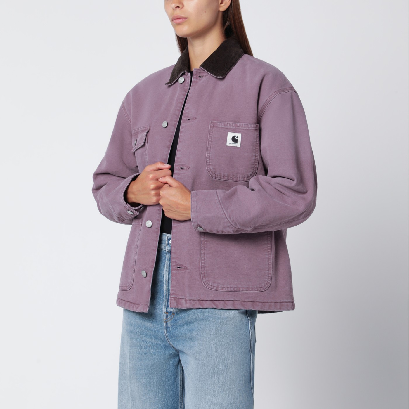 Carhartt WIP OG Michigan Coat Phlox/Tobacco Jacke | TheDoubleF