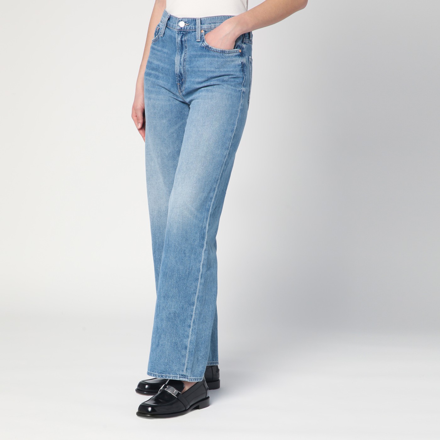 Mother Jean The Dodger Sneak bleu clair délavé | TheDoubleF