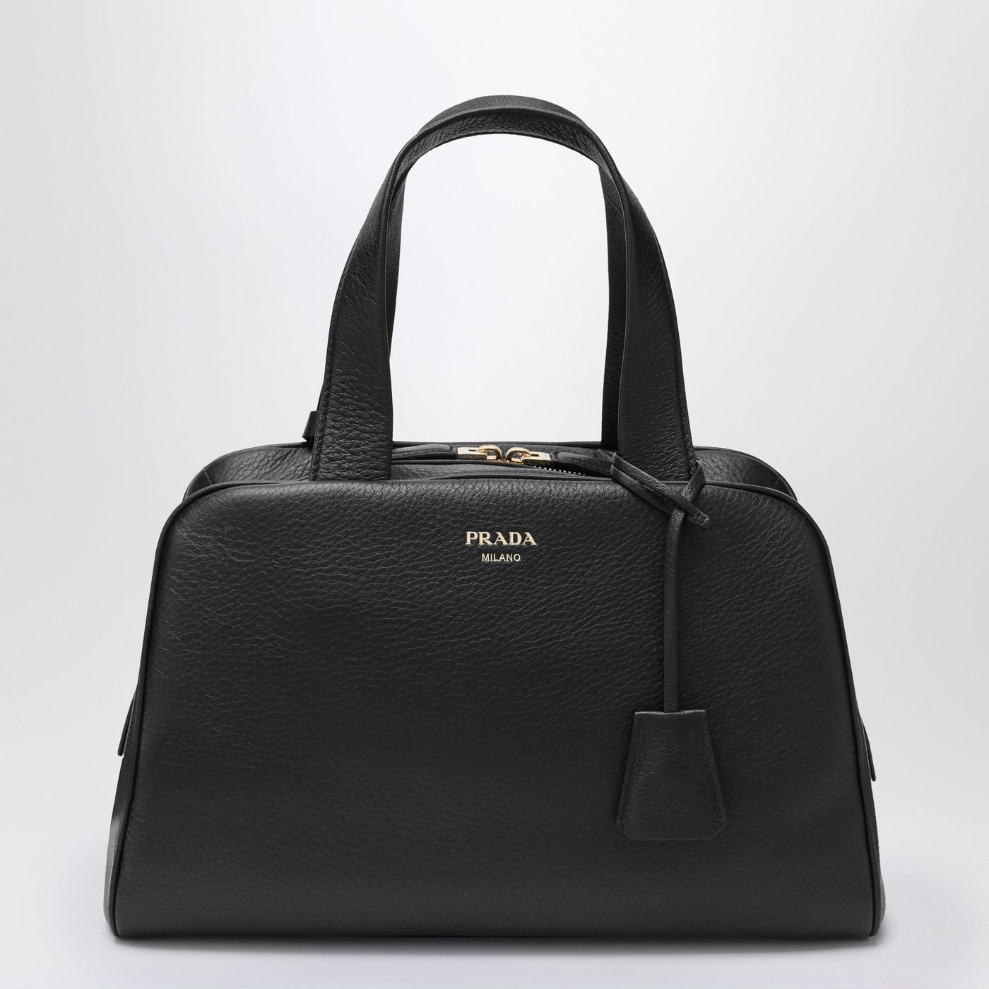 Prada Large black leather satchel bag | TheDoubleF