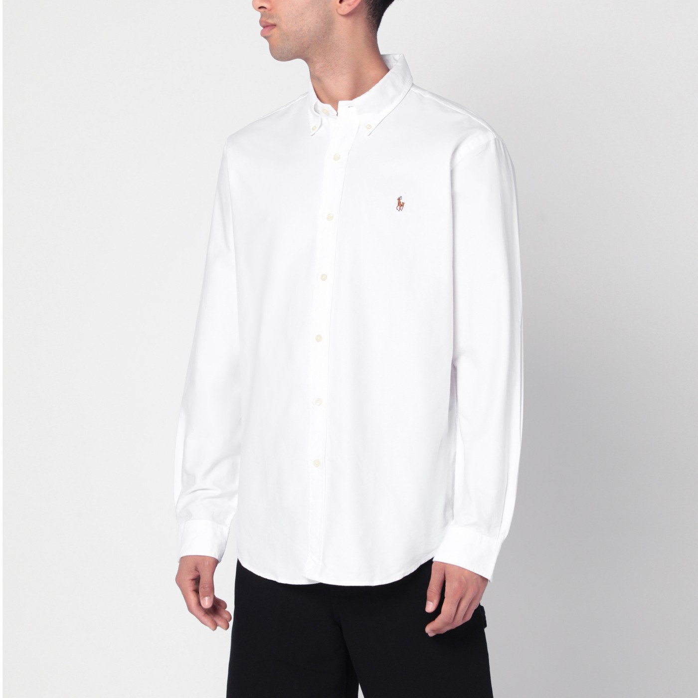 Polo Ralph Lauren White Oxford Custom-Fit shirt | TheDoubleF
