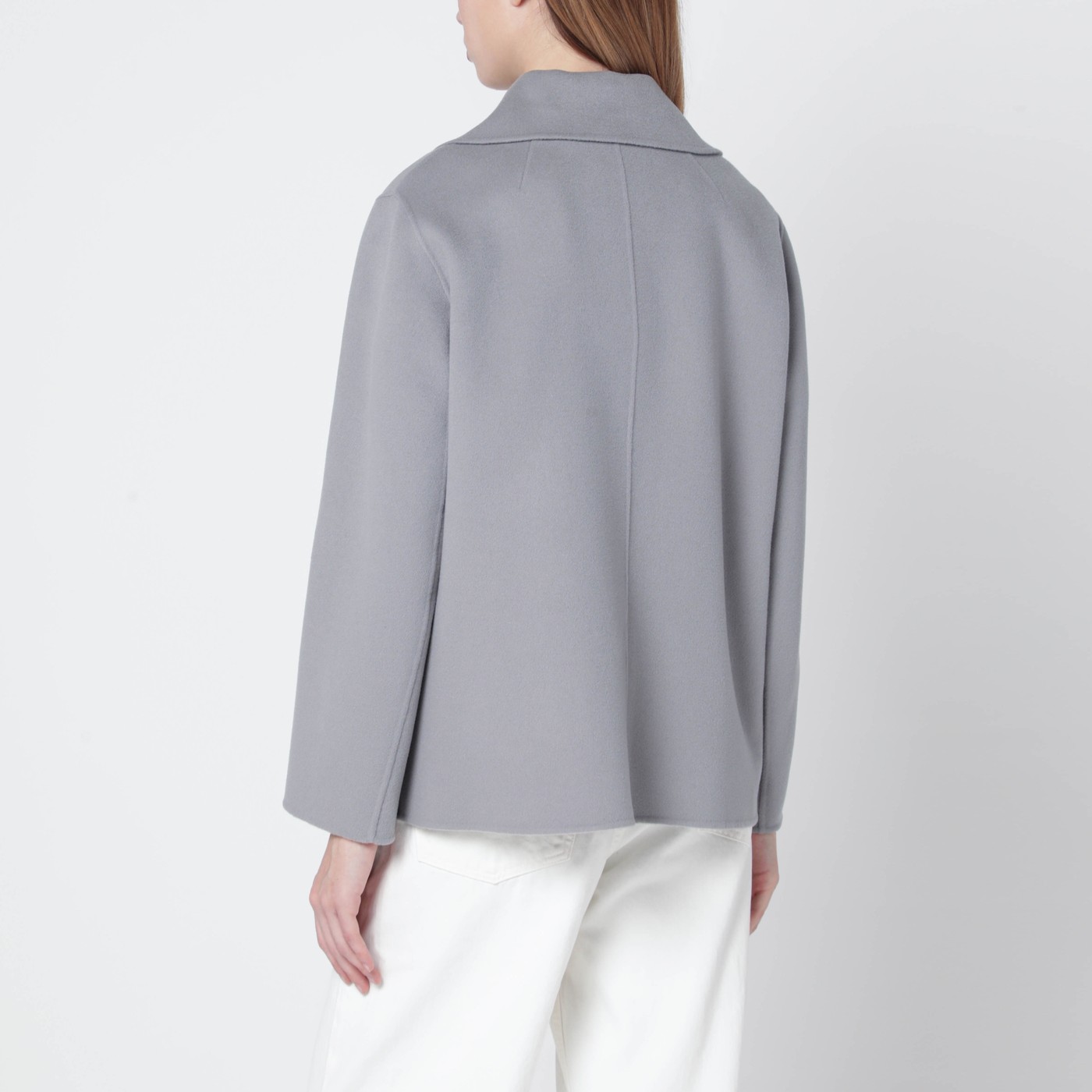 'S Max Mara Air-blue jacket in wool drap | TheDoubleF