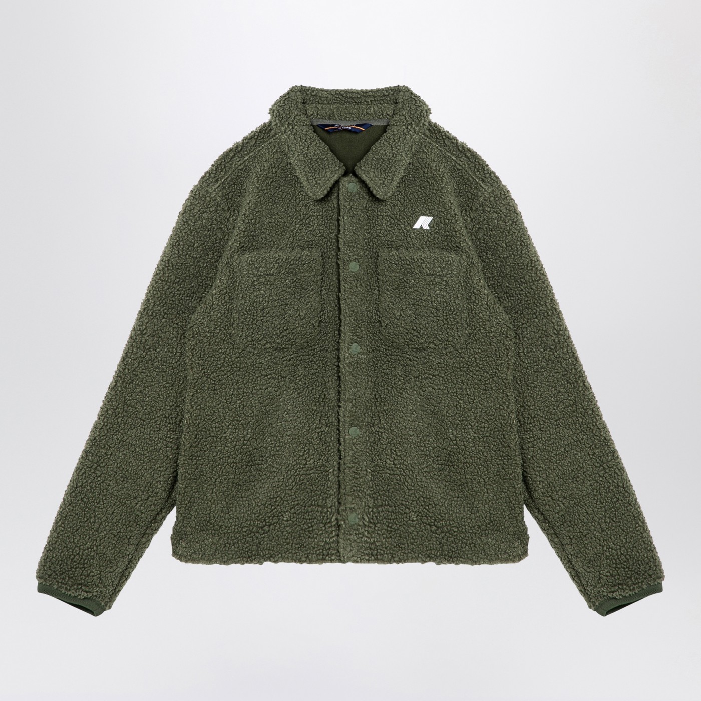 K-way Dark green teddy jacket | TheDoubleF