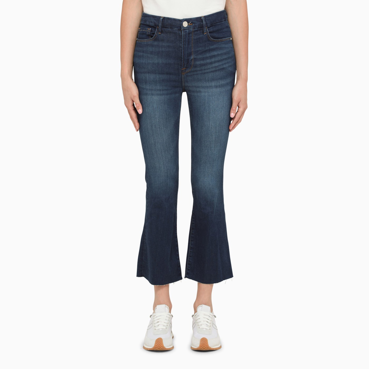 Frame Jeans Le Super High Crop Mini Bootkettering | TheDoubleF