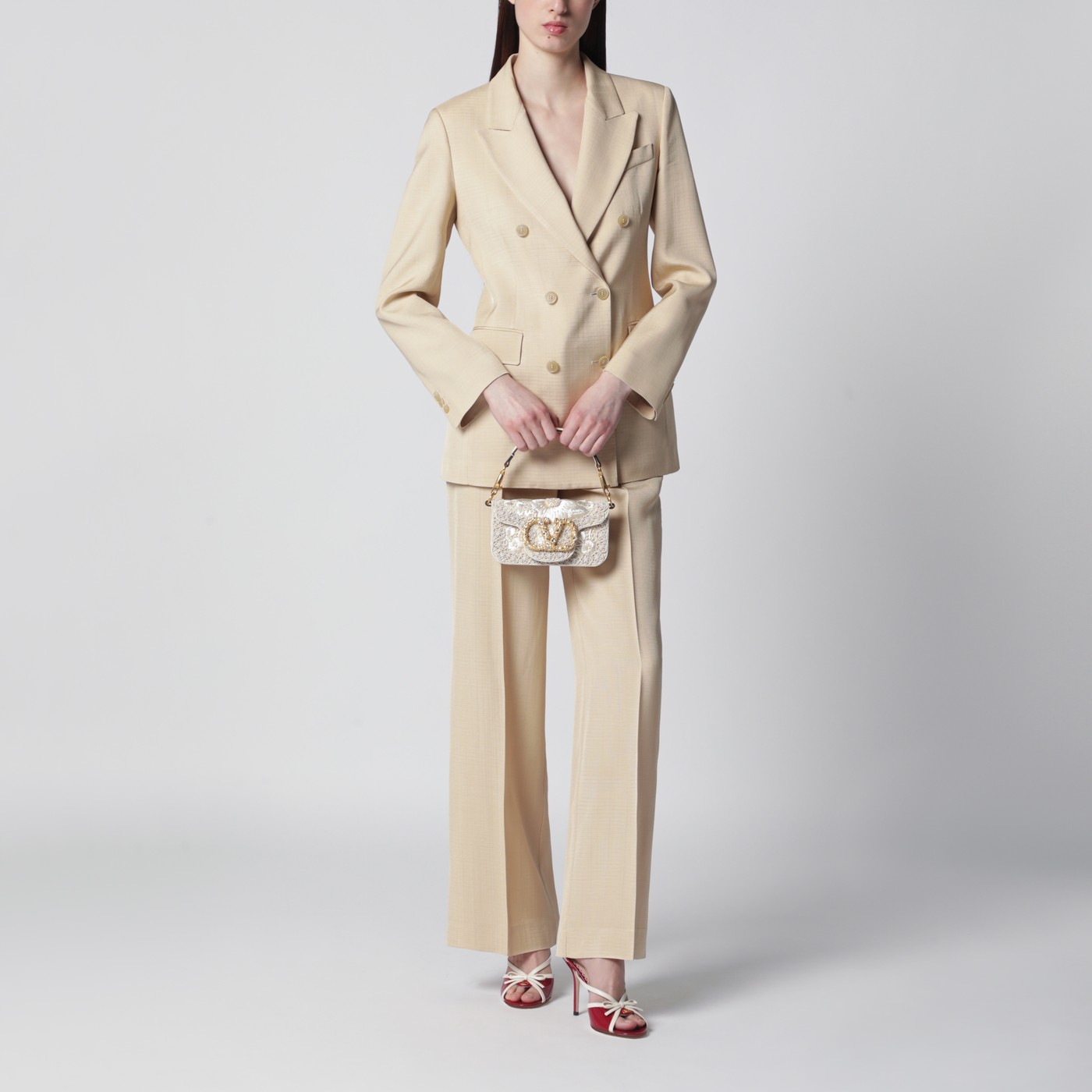 Valentino Garavani Small Locò bag with VLogo Signature jewel | TheDoubleF