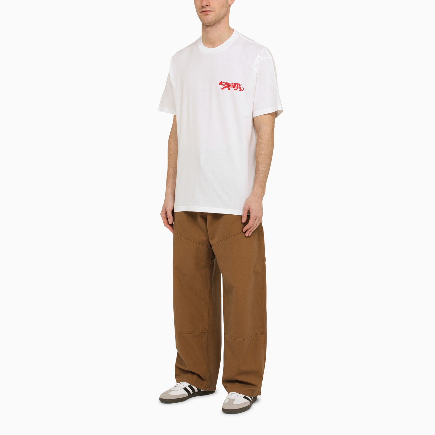 Carhartt WIP Wide Panel Pant Hamilton coloured cotton | TheDoubleF