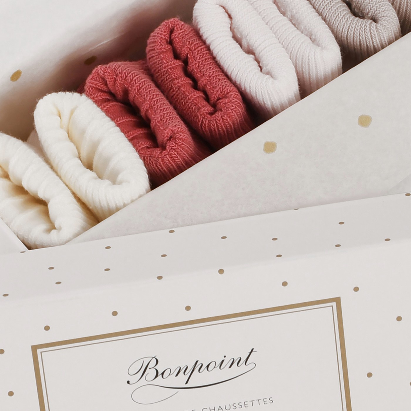 Bonpoint Sock set Day of the Week Faded pink | TheDoubleF