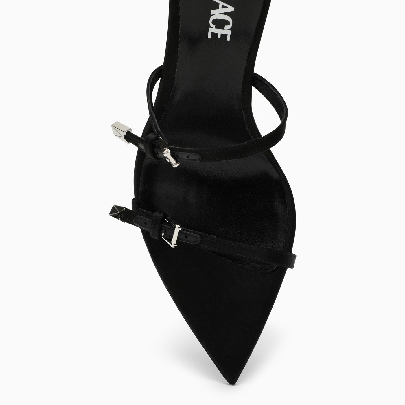 Versace Pin-Point black high sandal | TheDoubleF