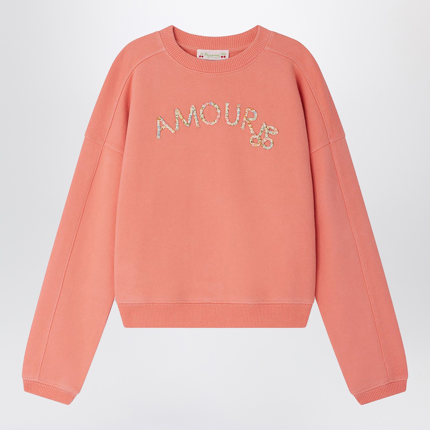 Bonpoint Gina rosa Sweatshirt mit Stickerei | TheDoubleF