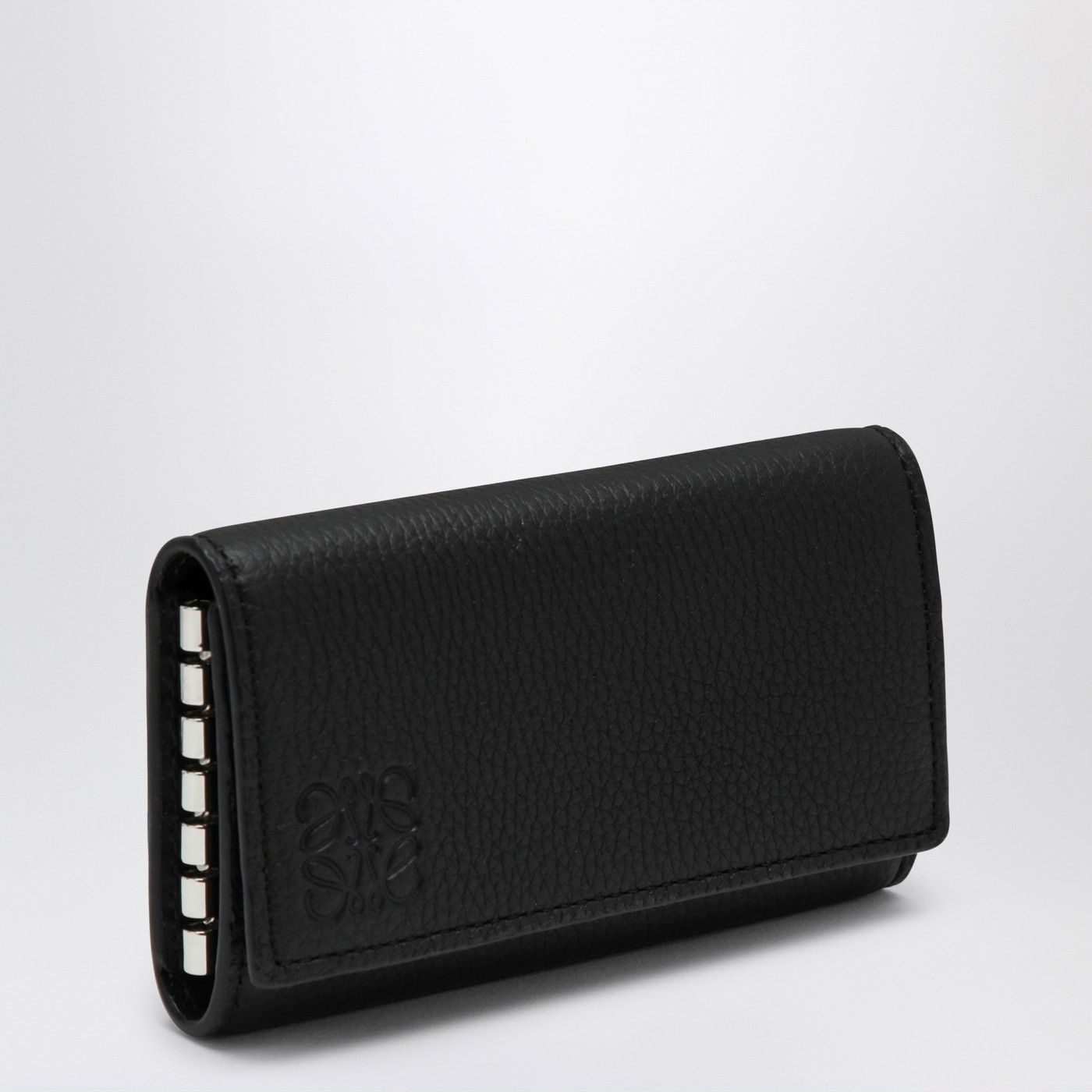 Loewe Black grained calfskin key holder | TheDoubleF