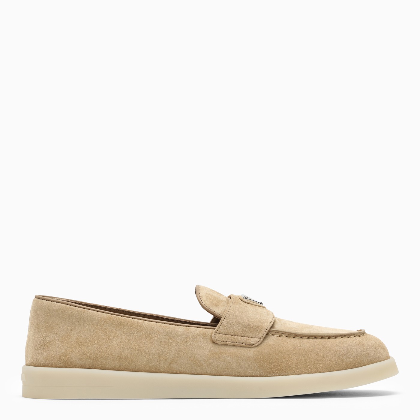 Prada Beige suede loafer | TheDoubleF