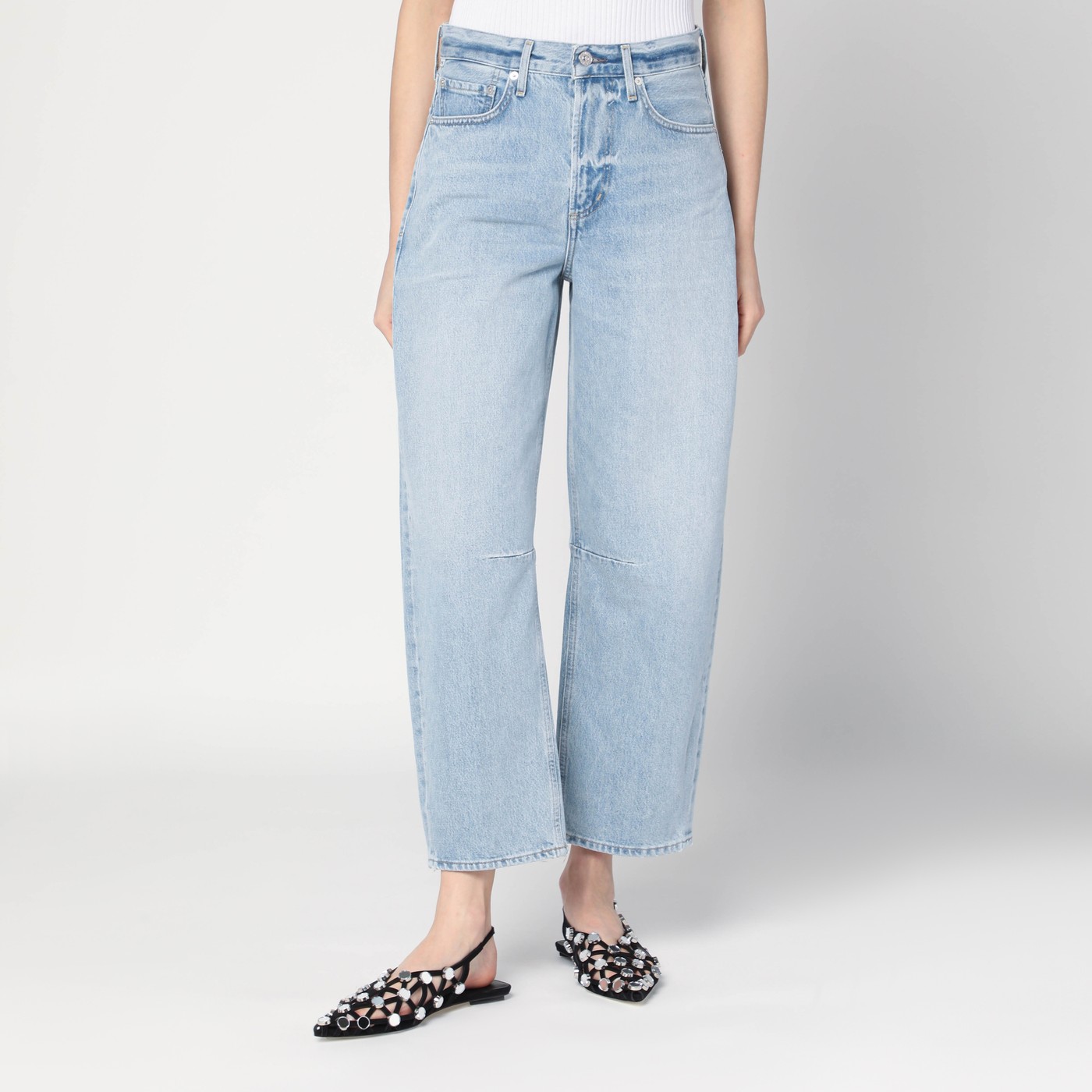 Citizens of Humanity Light washed blue Miro jeans | TheDoubleF
