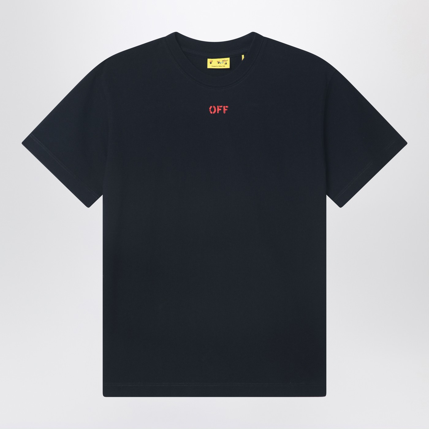 Off-White™ black T-shirt with OFF logo | TheDoubleF