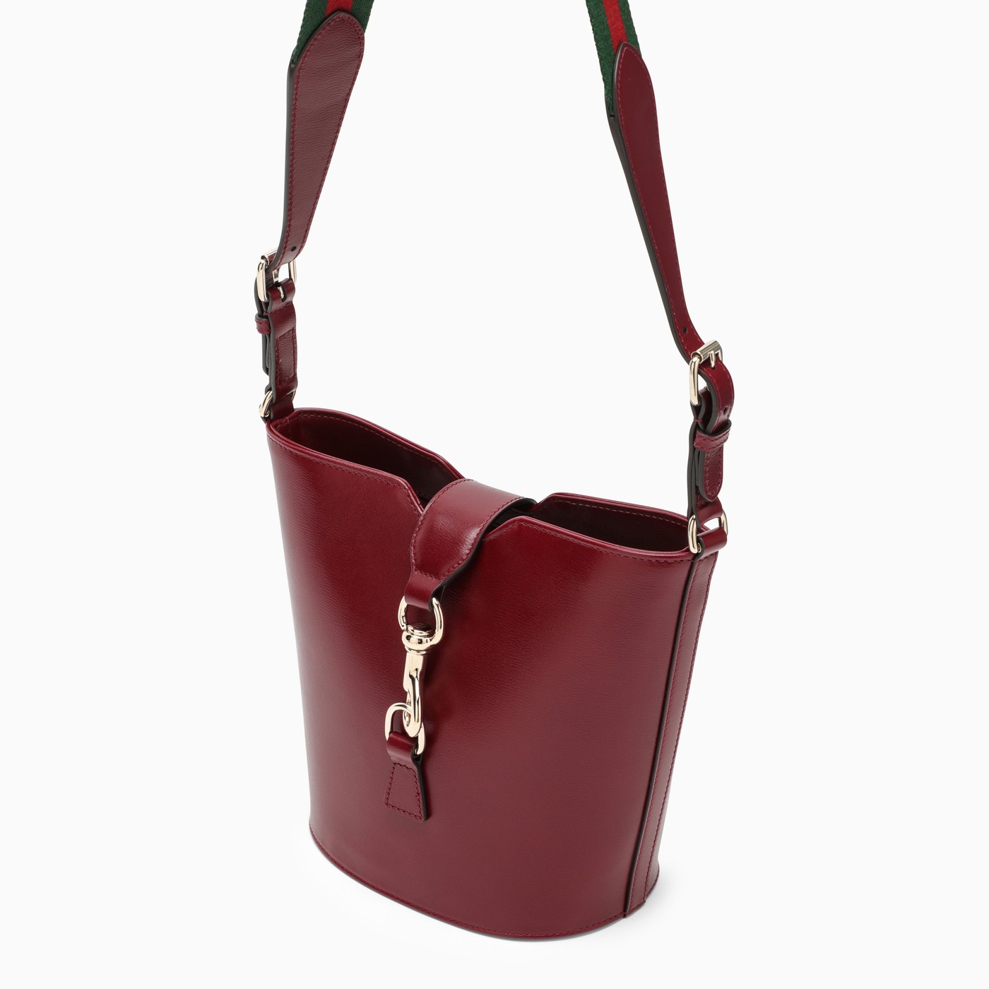 GUCCI Rosso Ancora mini bucket bag | TheDoubleF