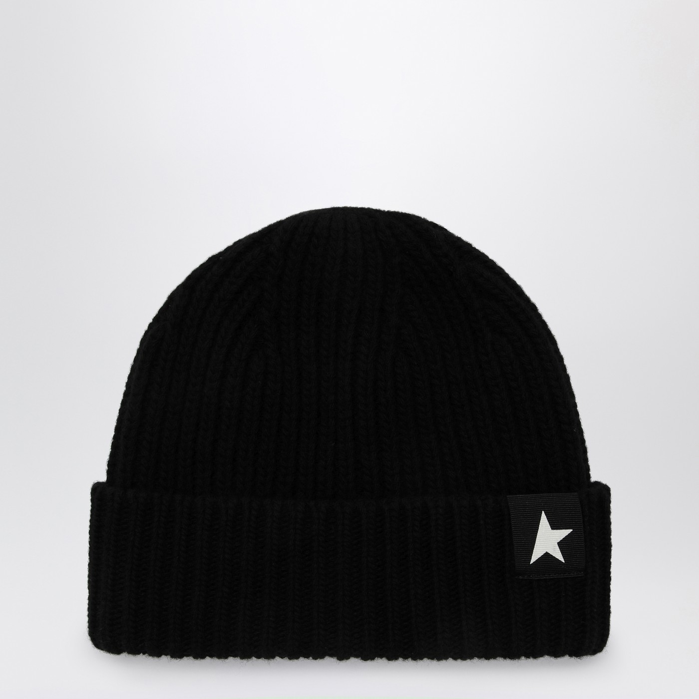 Golden Goose Black wool cap with little star | TheDoubleF