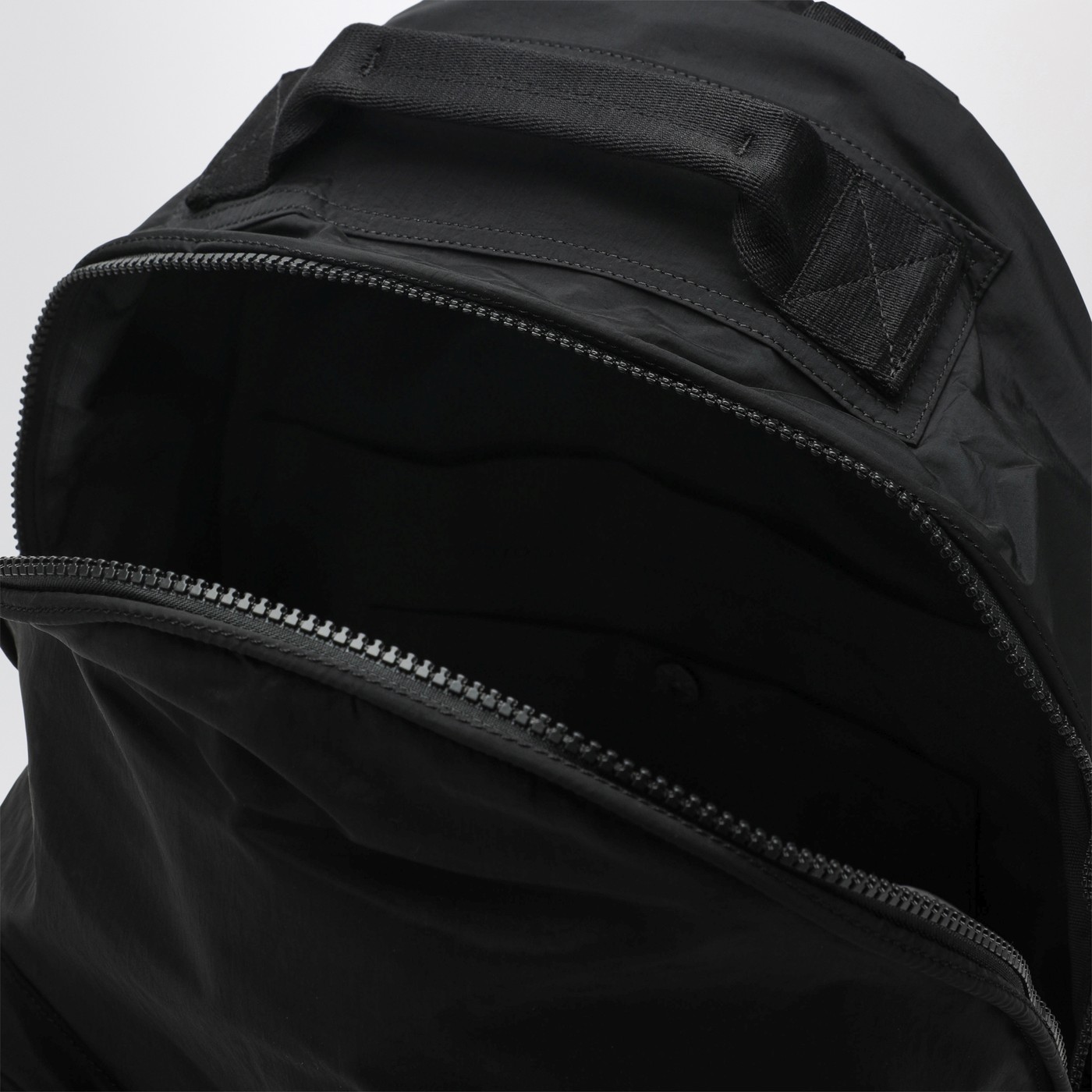 Stone Island Schwarzer Nylon-Metal Rucksack | TheDoubleF