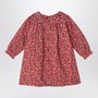 Bonpoint Robe Juju rouge en tissu Liberty | TheDoubleF