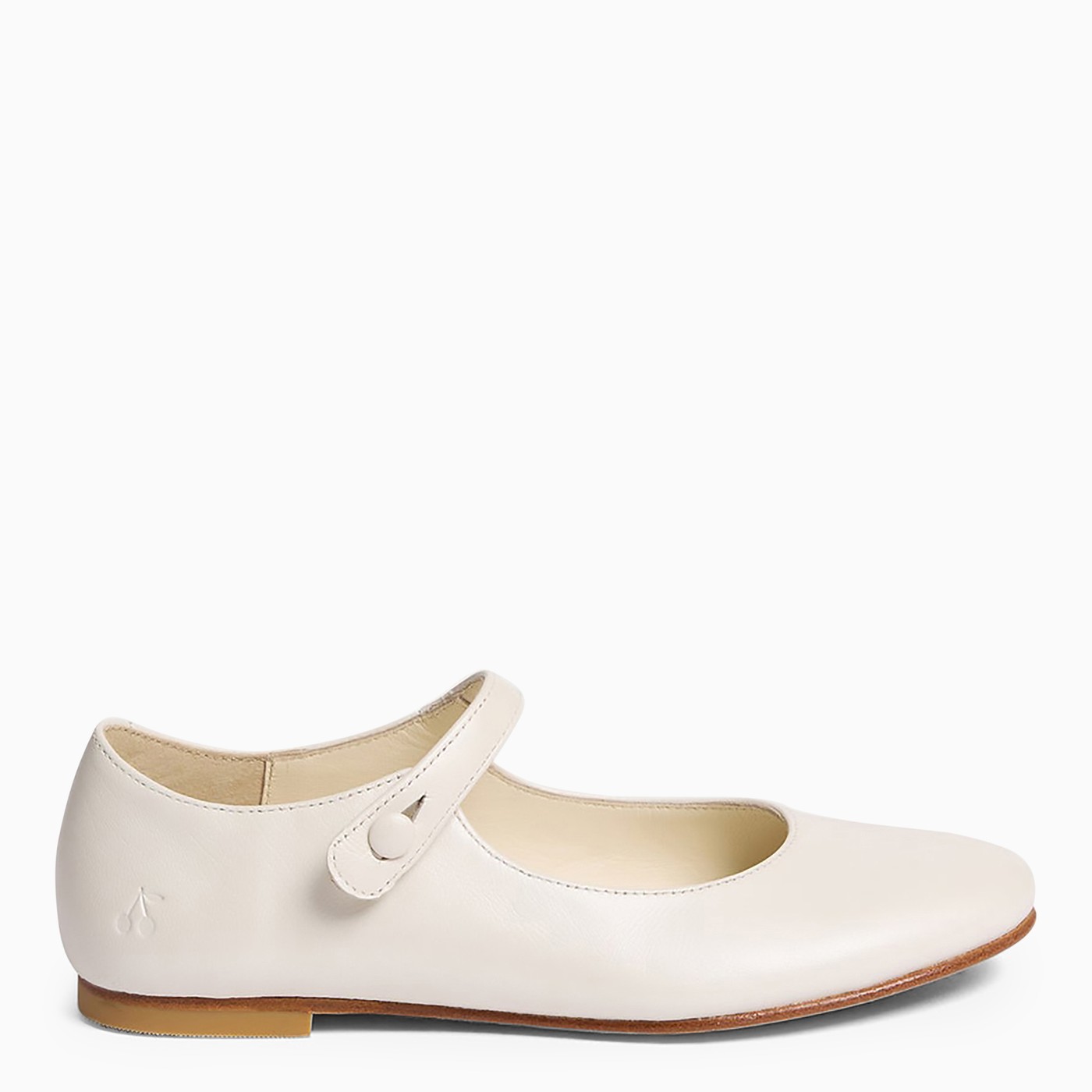 Bonpoint Ella écru leather ballerina | TheDoubleF