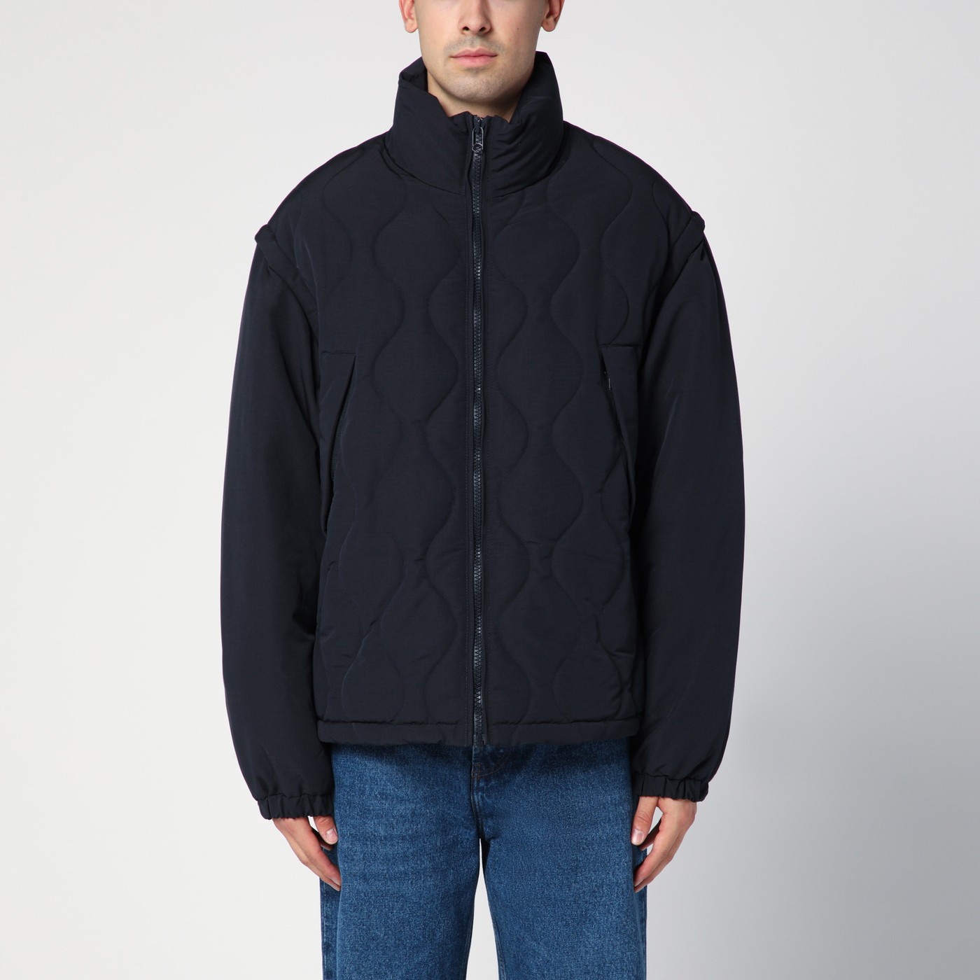 New Amsterdam Surf Association Convertible navy blue jacket | TheDoubleF