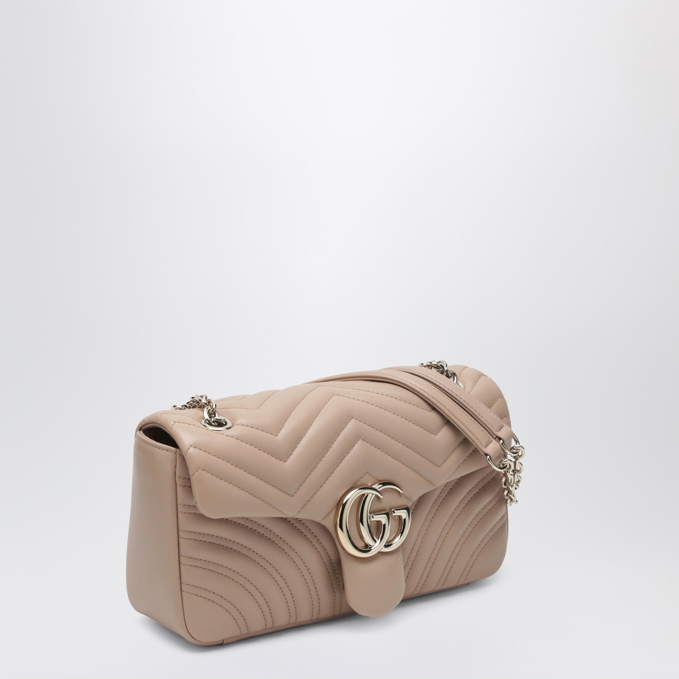 GUCCI Medium GG Marmont shoulder bag in light pink | TheDoubleF
