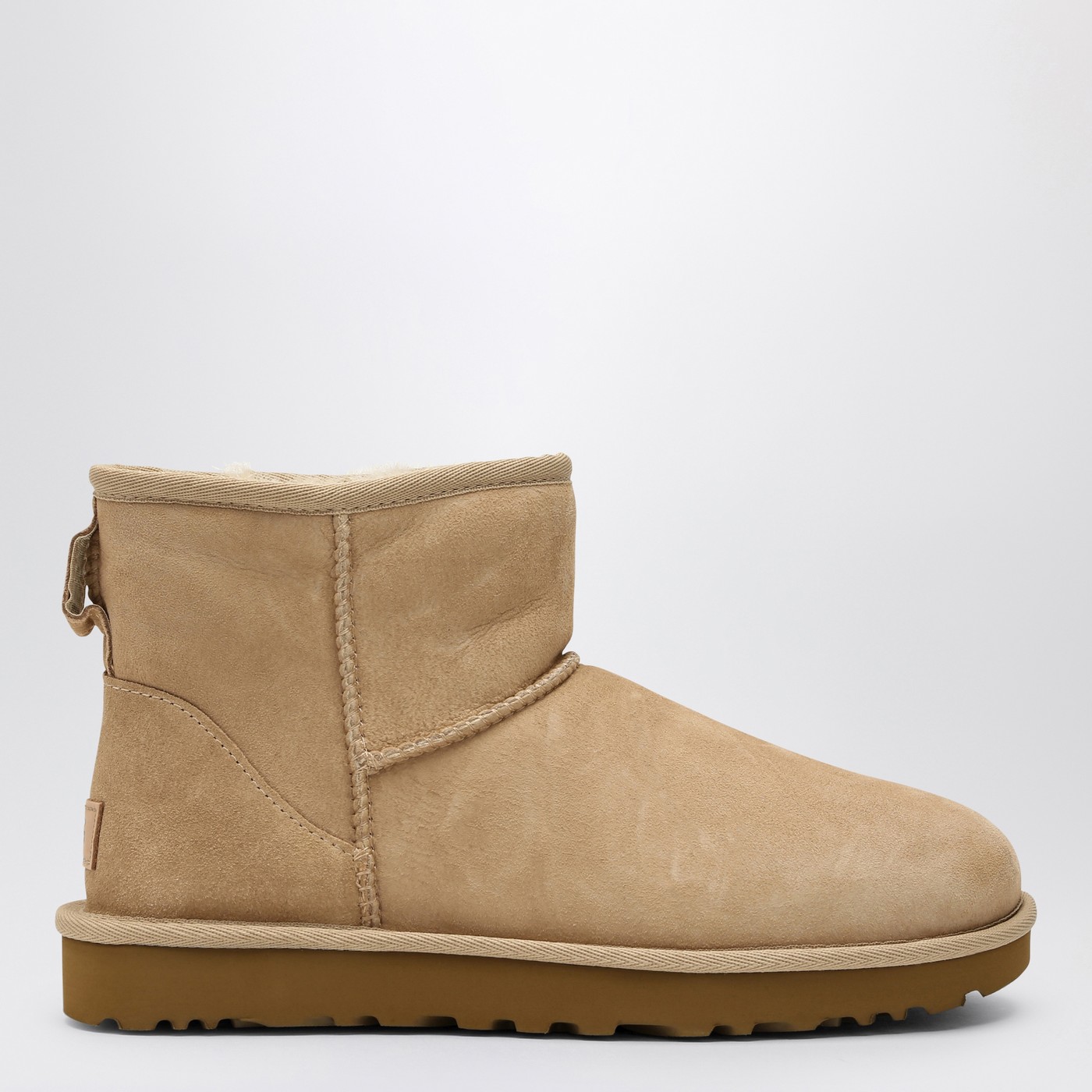 UGG Classic Mini II sand coloured boot | TheDoubleF