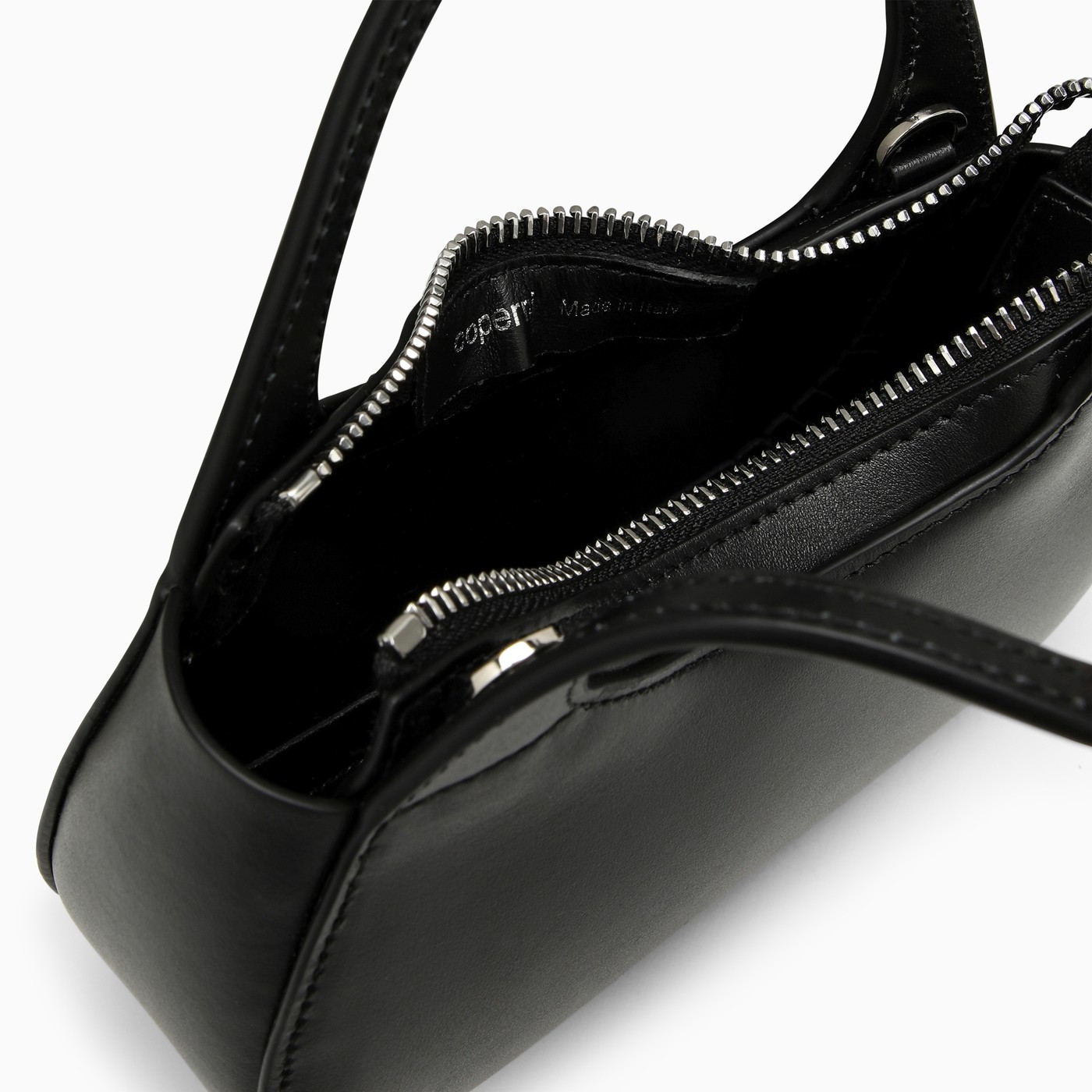 COPERNI Micro Baguette Swipe Bag black leather | TheDoubleF