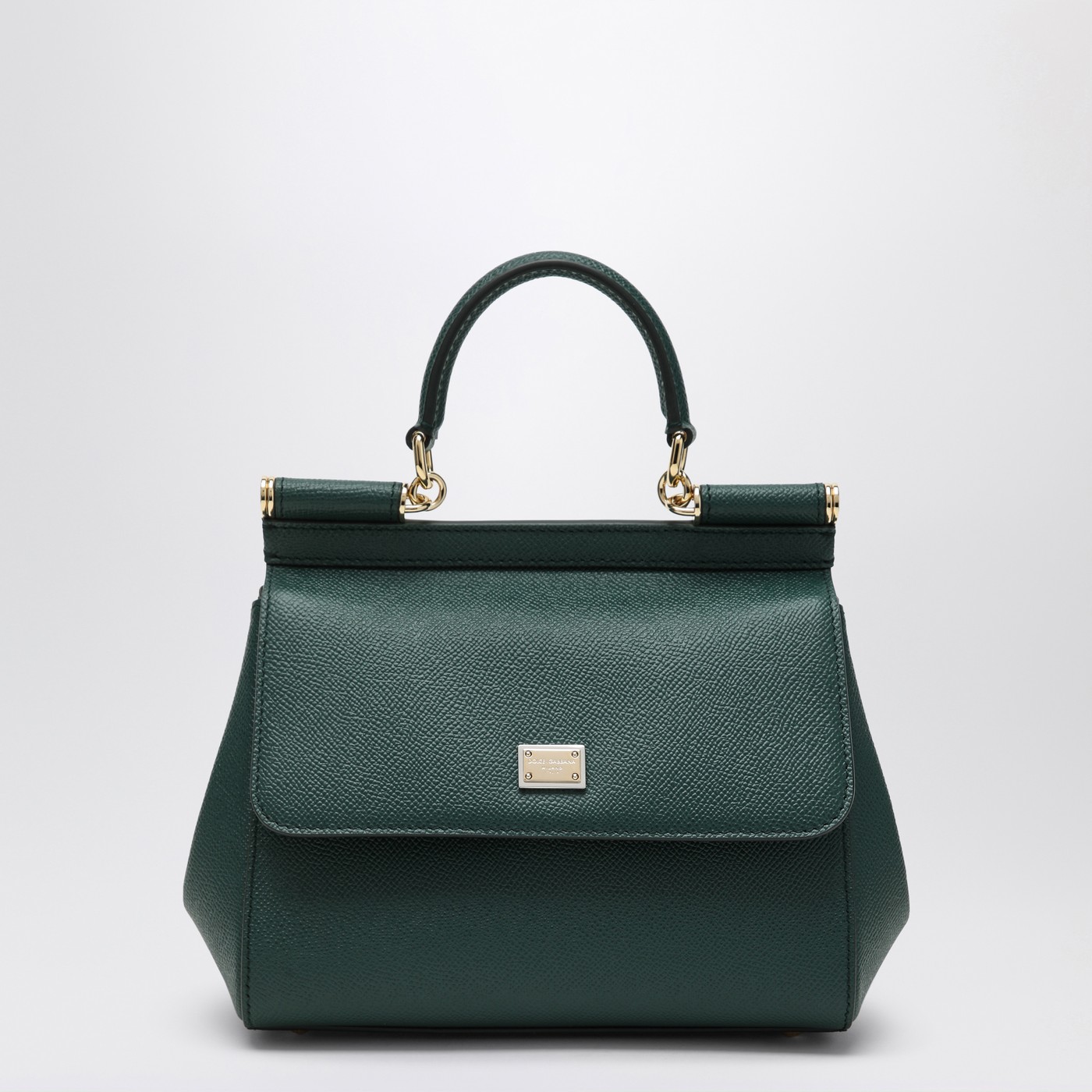 Dolce&Gabbana Sicily medium top-handle bag in green | TheDoubleF