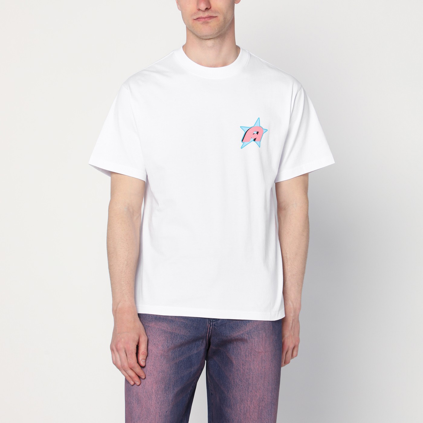 Awake NY White T-shirt with Star A logo | TheDoubleF
