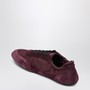 Prada Burgundy Re-Nylon and suede Sneaker Collapse | TheDoubleF