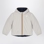 K-way Reversible Jack jacket beige/blue | TheDoubleF