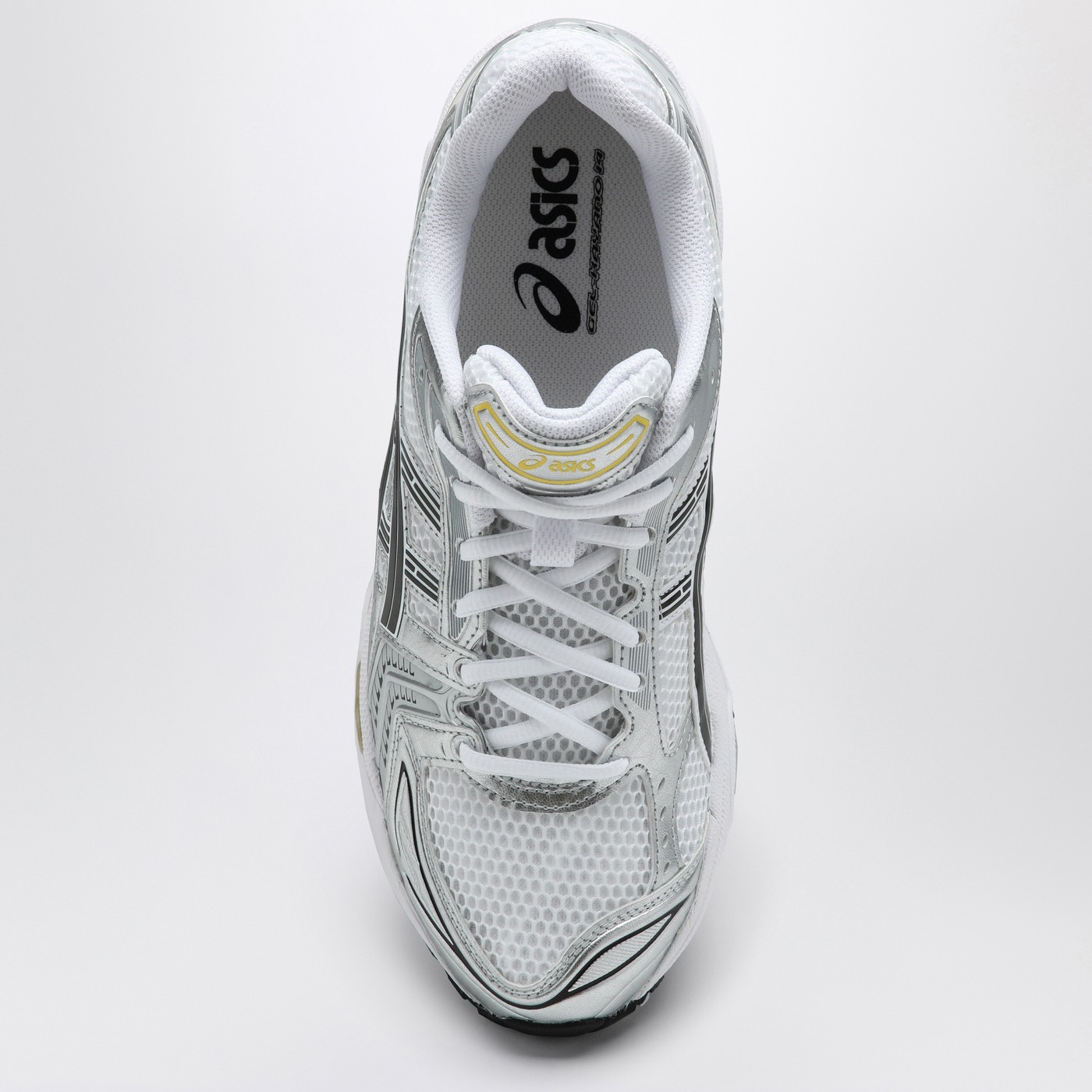 ASICS Low Sneaker Gel-Kayano 14 white/yellow | TheDoubleF