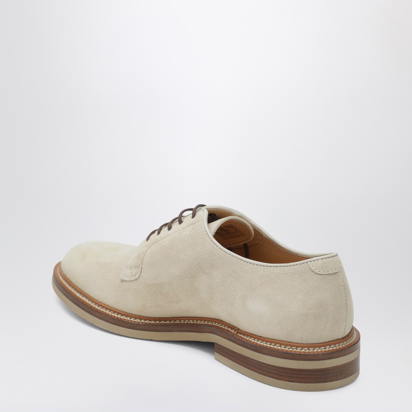 Brunello Cucinelli Panama suede derby shoes | TheDoubleF