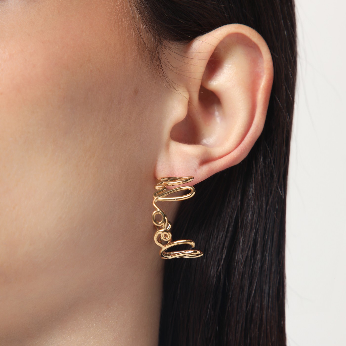 Chloé Chloé Iconic gold earrings | TheDoubleF