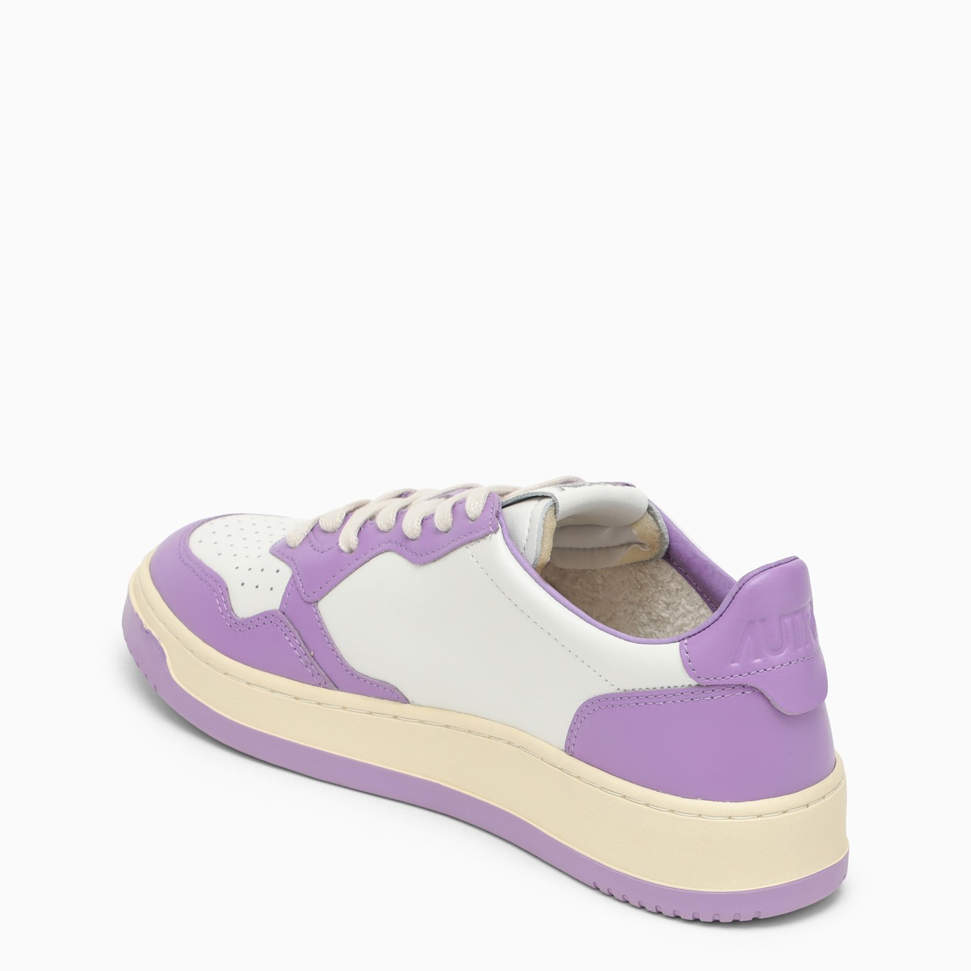 AUTRY Medalist white/lilac trainer | TheDoubleF