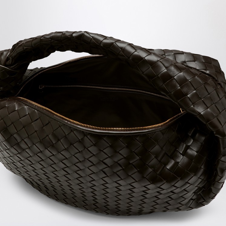 Bottega Veneta Hop shoulder bag small Dark Praline | TheDoubleF