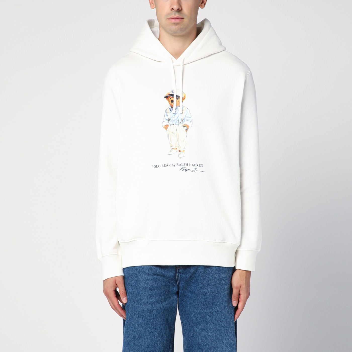 Polo Ralph Lauren Polo Bear hoodie white | TheDoubleF
