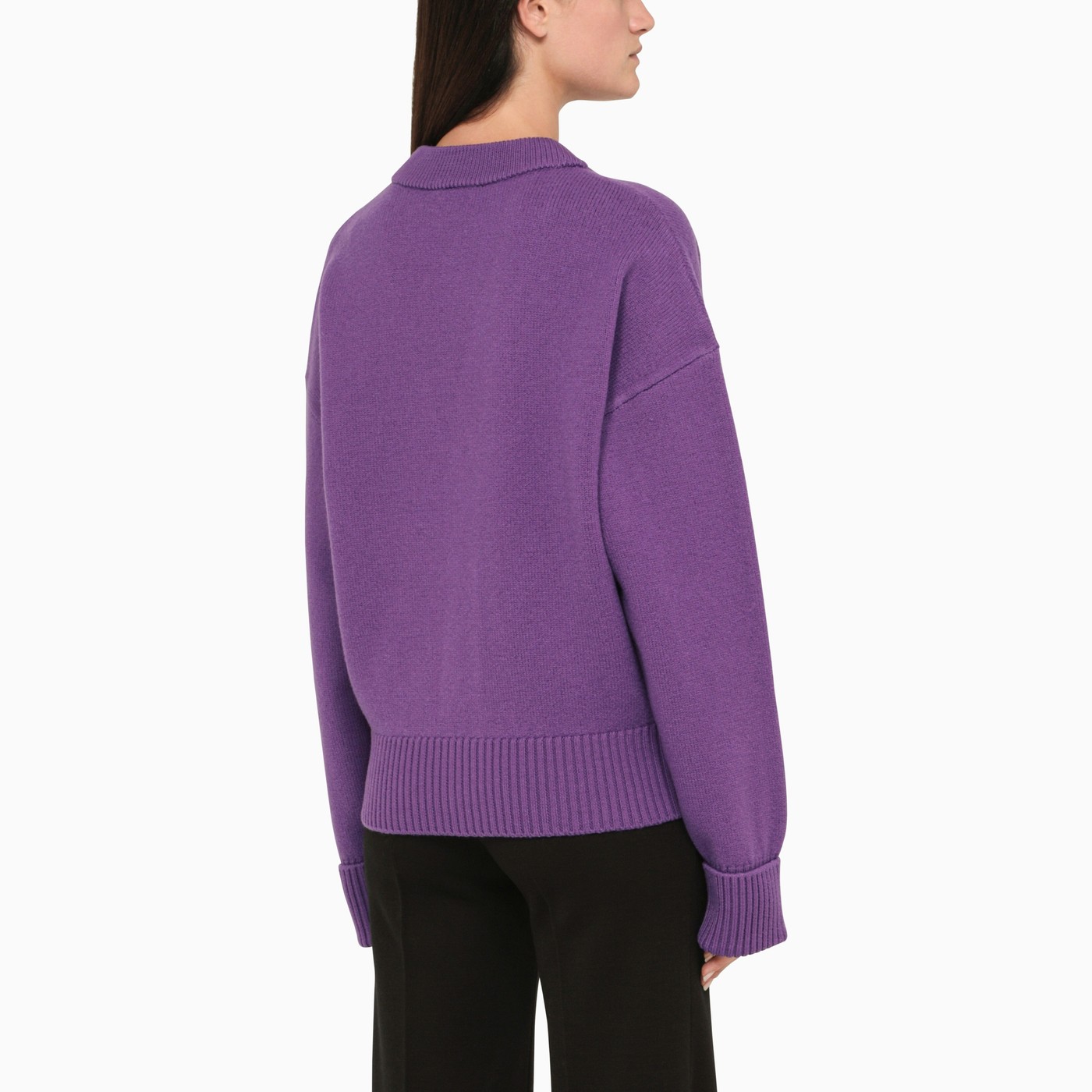 Ami Paris Violet Ami De Coeur cardigan | TheDoubleF Ami Paris Violet Ami De Coeur cardigan | TheDoubleF