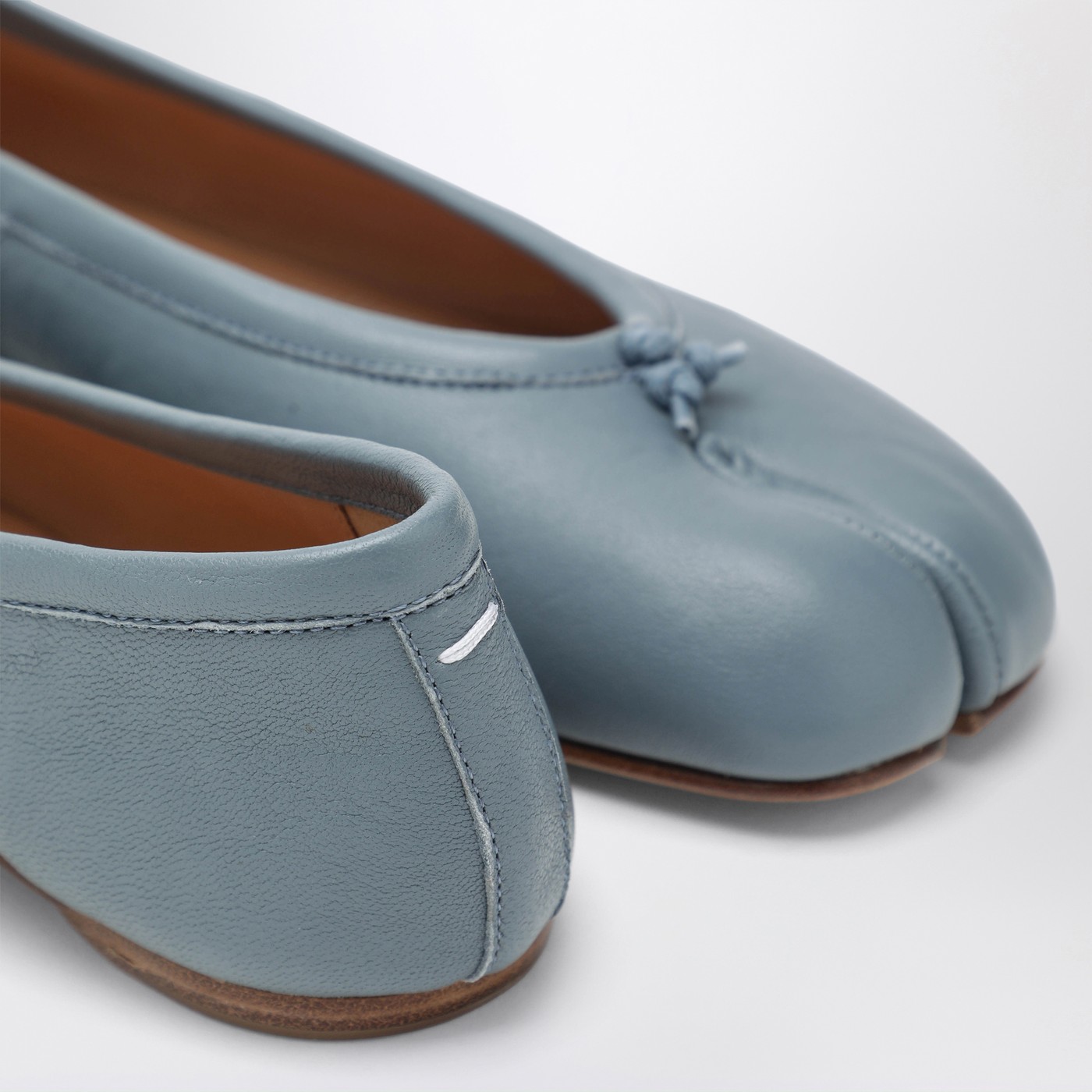 Maison Margiela Grey-blue Tabi New ballet flats | TheDoubleF