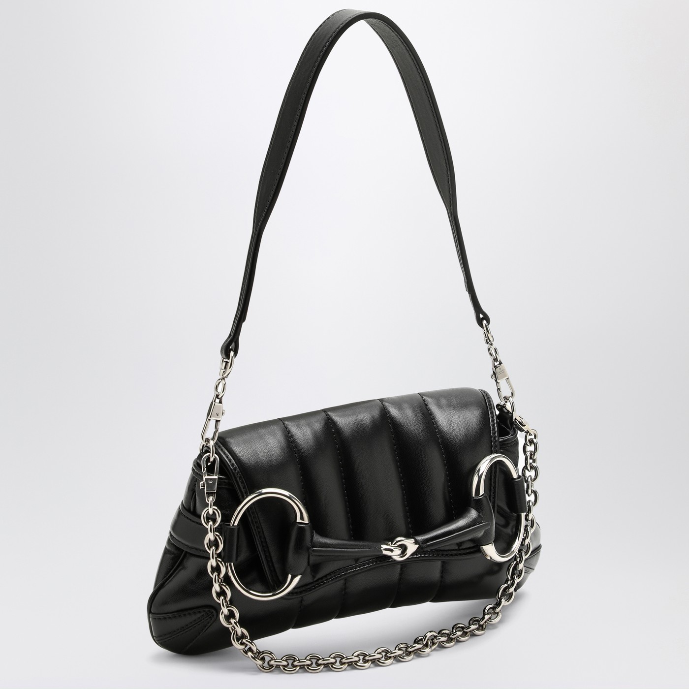 GUCCI Gucci Horsebit Chain small black bag | TheDoubleF