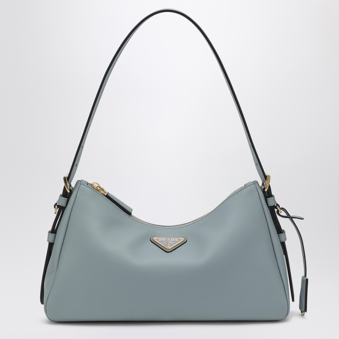 Prada Prada Aimée medium light blue leather bag | TheDoubleF