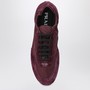 Prada Burgundy Re-Nylon and suede Sneaker Collapse | TheDoubleF