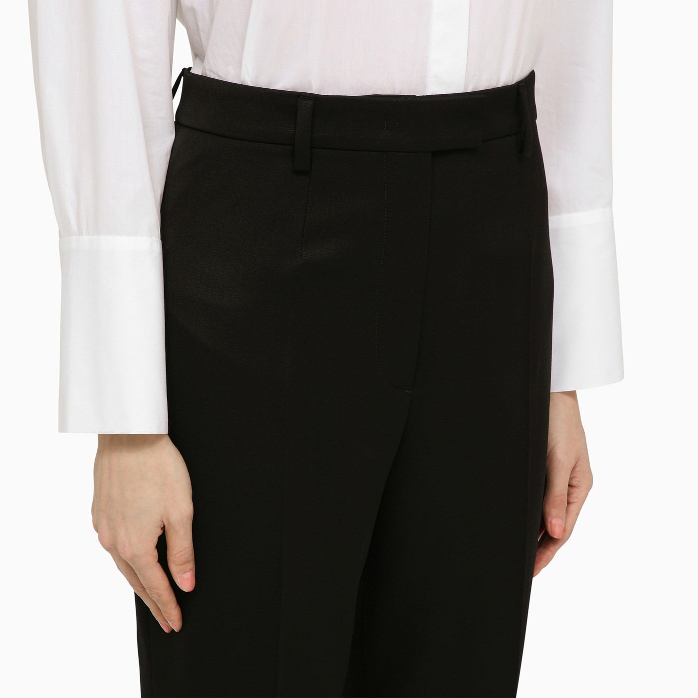 Prada Classic black wool trousers | TheDoubleF