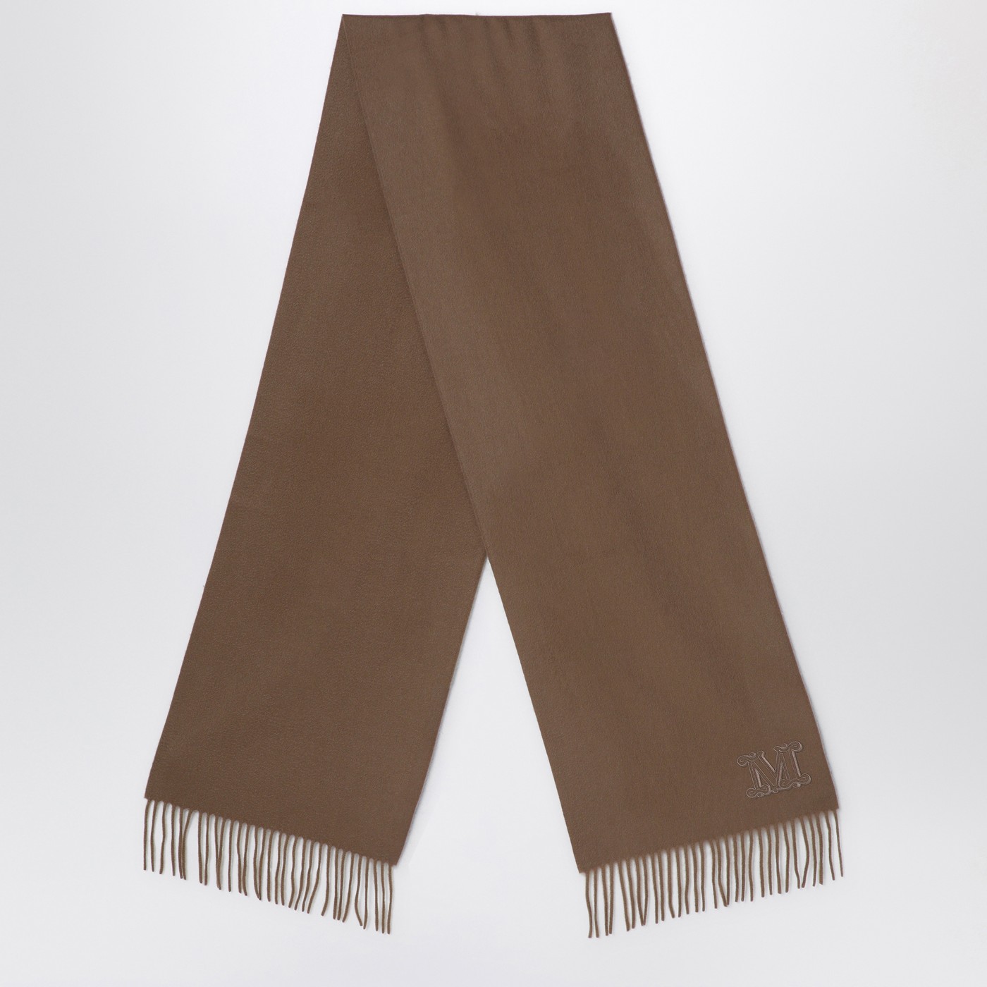 Max Mara Brown cashmere scarf | TheDoubleF